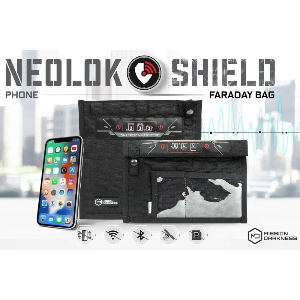 Buy Mission Darkness NeoLok | Magnetic Faraday Bag